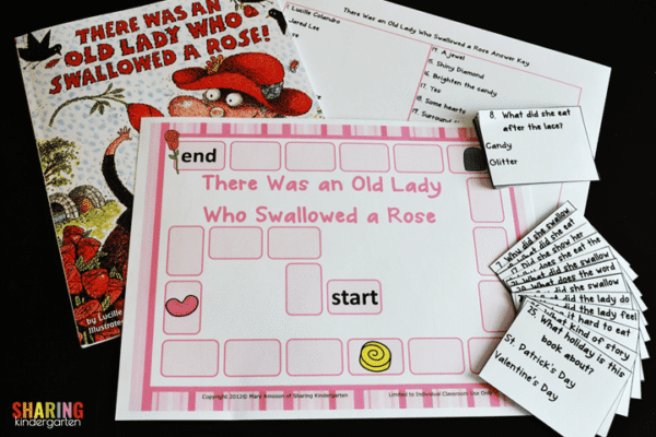 There Was an Old Lady Who Swallowed a Rose - Sharing Kindergarten