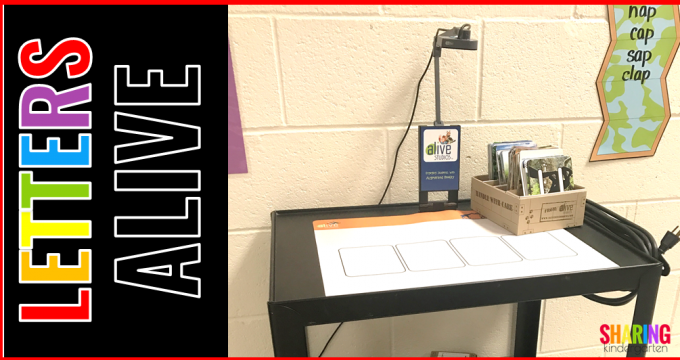 Using Augmented Reality to Bring Letters Alive - Sharing Kindergarten