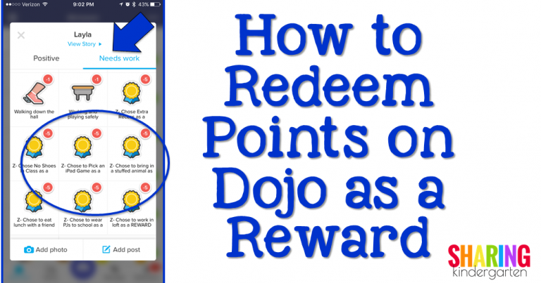 Save Your Sanity! How to Use Class Dojo to Redeem Points - Sharing ...