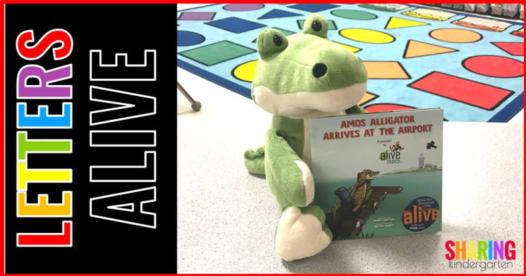 Using Augmented Reality to Bring Letters Alive - Sharing Kindergarten