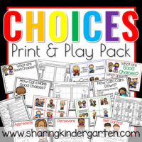 Choices - Sharing Kindergarten