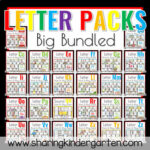 Letter BIG Bundle - Sharing Kindergarten