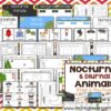 Nocturnal Animals {Print & Play Pack} - Sharing Kindergarten