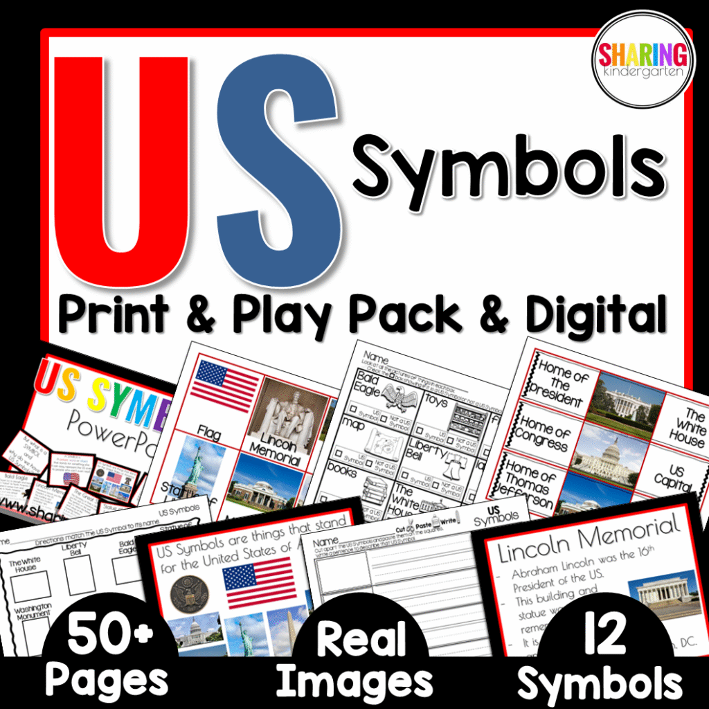 US Symbols - Sharing Kindergarten