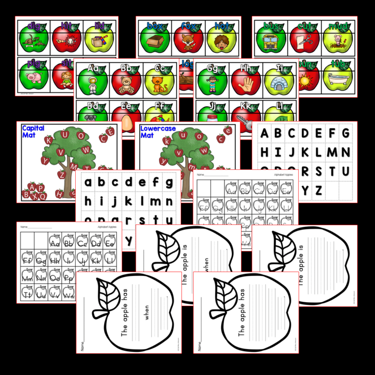 All About Apples, Apple Activities, Apple Printables, Apple Centers ...