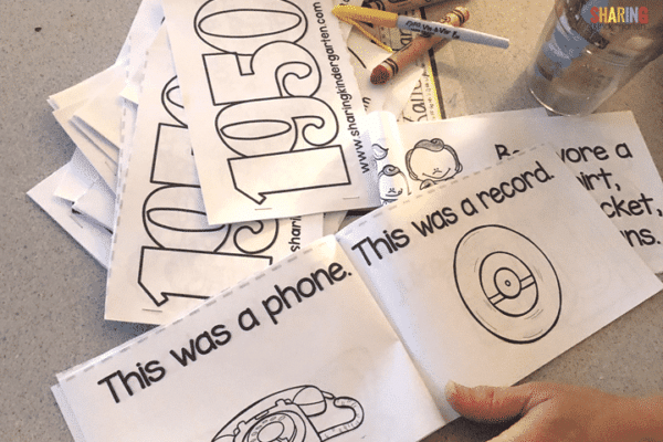 Easy Prep Fun for the 50th Day of School - Sharing Kindergarten