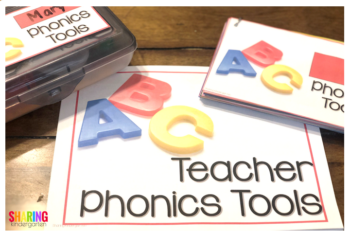 Phonics Tools: Paper & Digital Learning Tools - Sharing Kindergarten