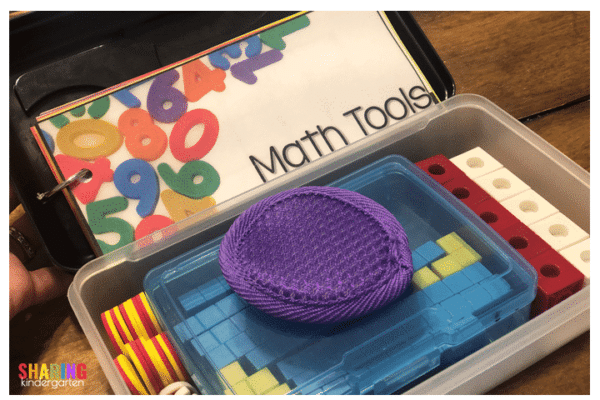 Math Tools: Paper & Digital Learning Tools - Sharing Kindergarten