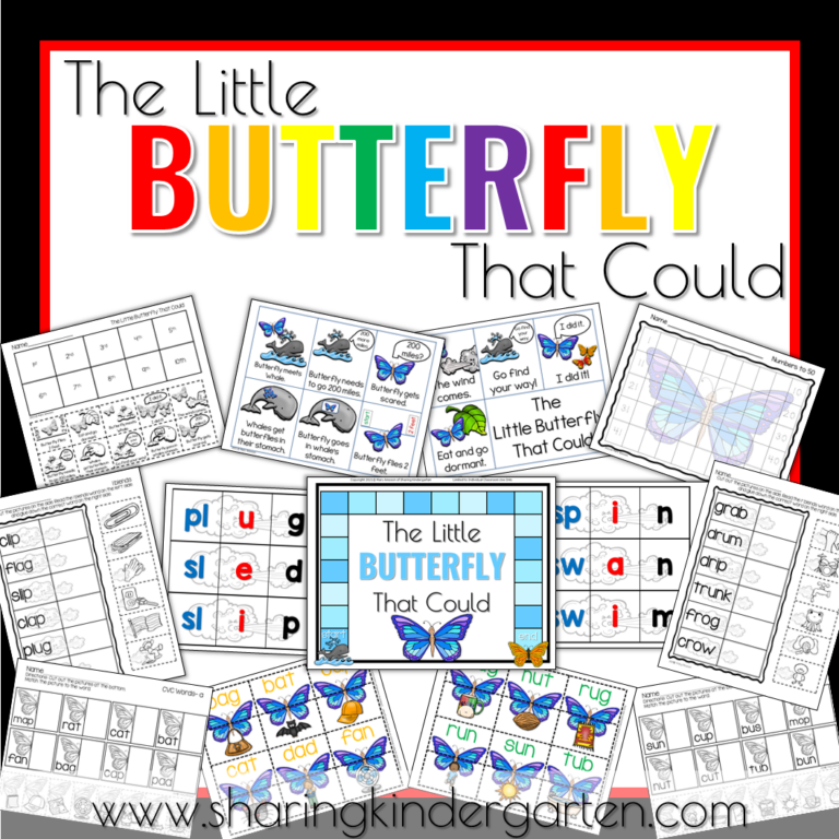 The Little Butterfly That Could - Sharing Kindergarten