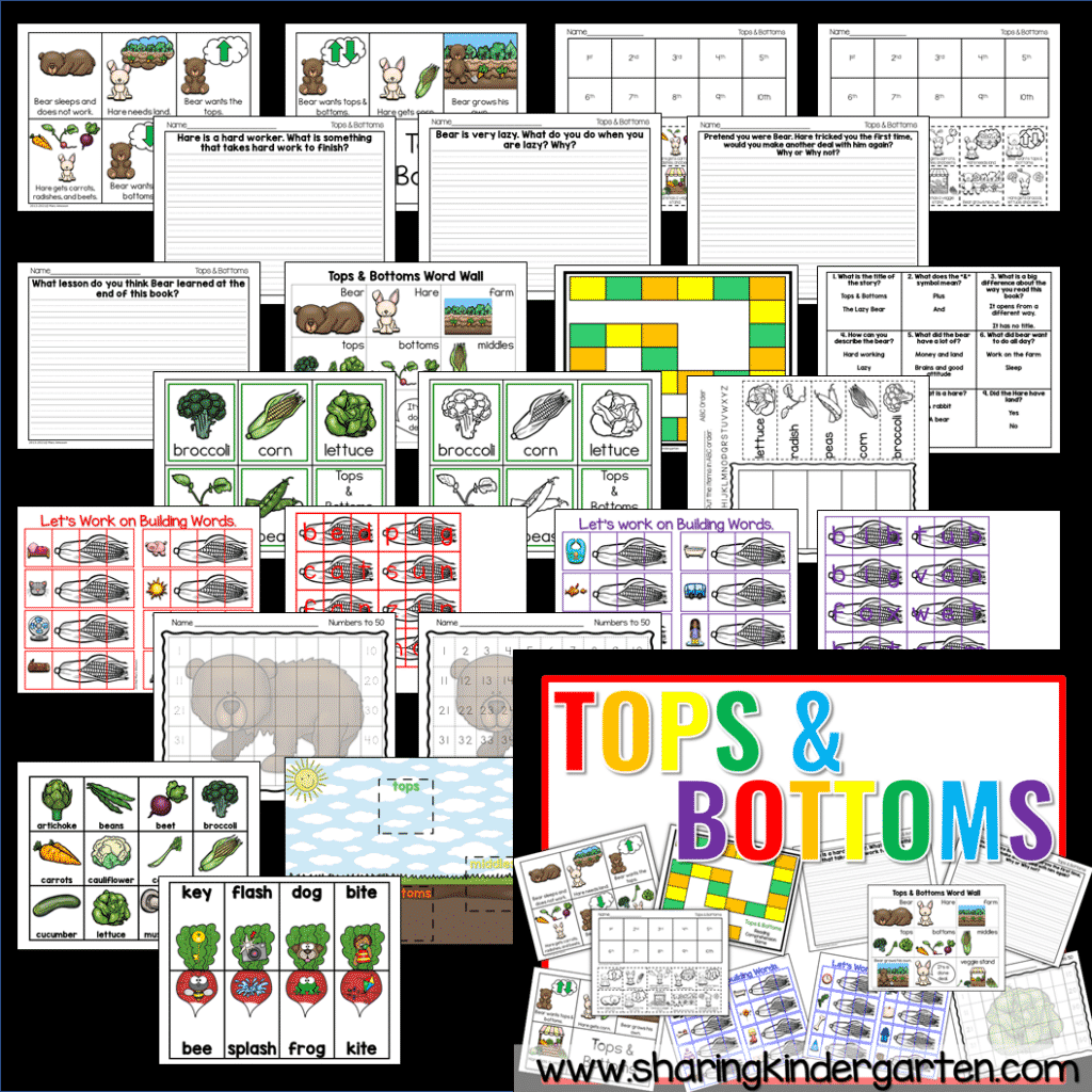 Tops & Bottoms - Sharing Kindergarten