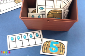 Treasure Themed Activities for Math - Sharing Kindergarten