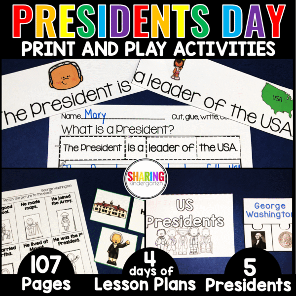 Presidents' Day Slides, Charts, Printables, and More! - Sharing ...