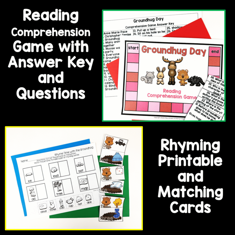 Groundhug Day Activities and Printables - Sharing Kindergarten