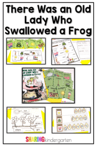 There Was an Old Lady Who Swallowed a Frog Printables - Sharing ...