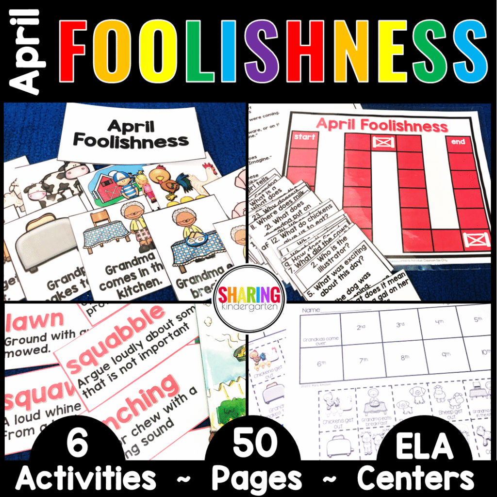 April Foolishness - Sharing Kindergarten