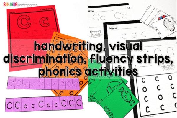 Exciting Kindergarten SOR Phonics Printables - Sharing Kindergarten