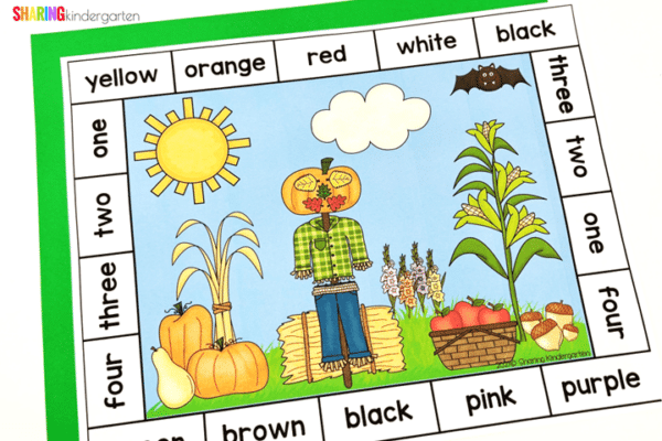 6 Fun Fall Learning Activities for Kindergarten - Sharing Kindergarten