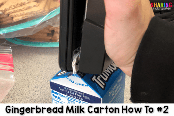 Milk Carton Gingerbread Houses