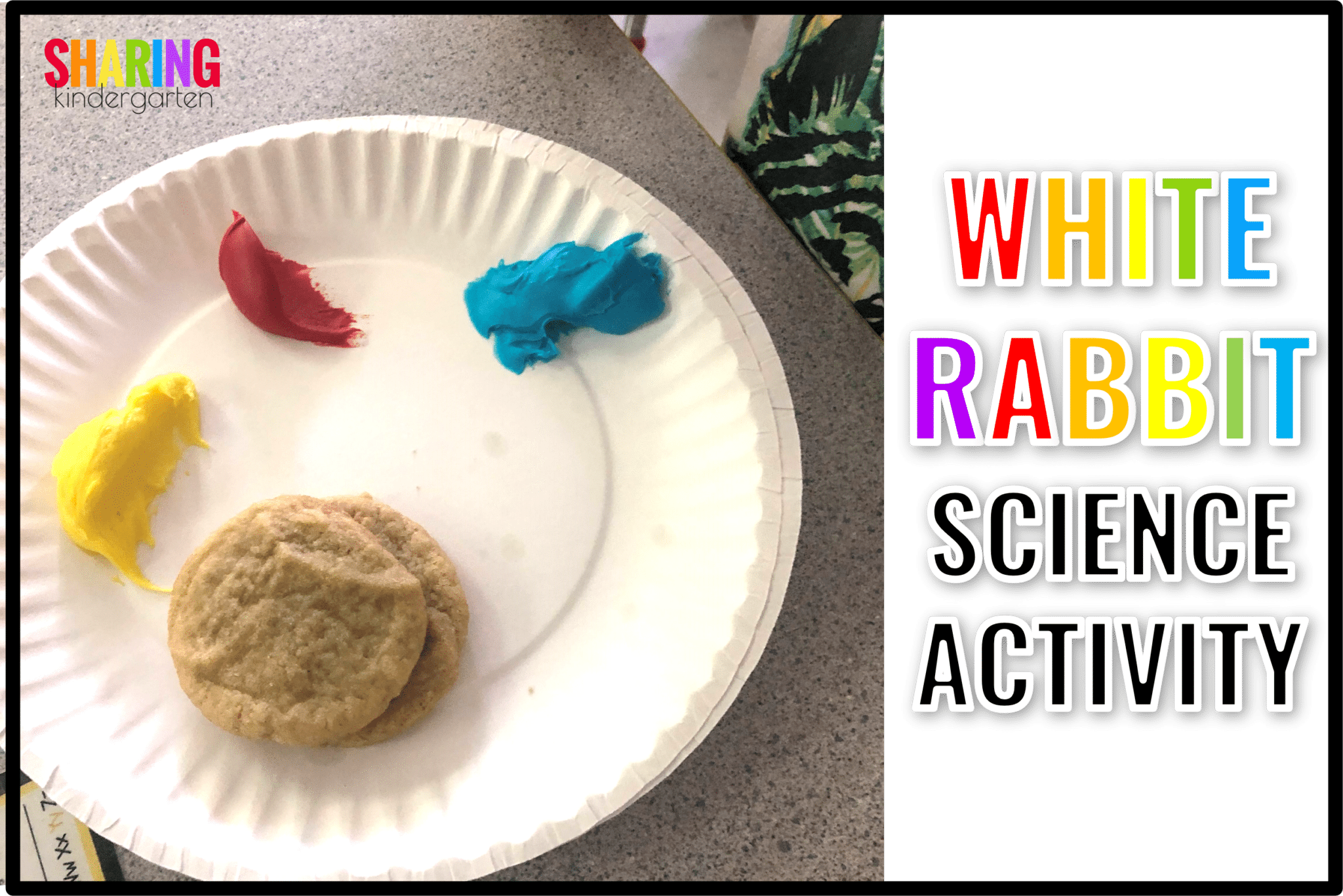 Fun White Rabbit's Color Book Activity - Sharing Kindergarten