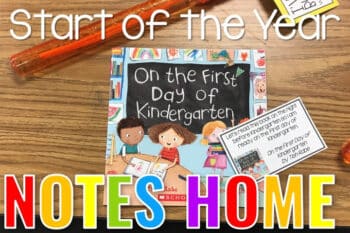 Back to School Book Freebie - Sharing Kindergarten