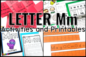 Letter Mm Activities and Printables for Kindergarten - Sharing Kindergarten