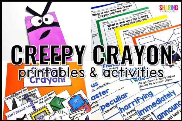 10 Fun Creepy Crayon Activities and Creepy Crayon Craft - Sharing ...