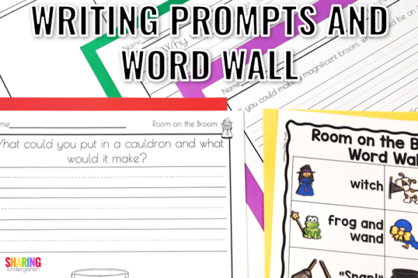 Engaging Room on the Broom Printables and Activities - Sharing Kindergarten