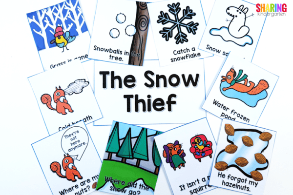 Make Winter Magic with The Snow Thief Activities Printable - Sharing ...
