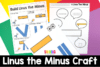 Teach Subtraction with Linus the Minus - Sharing Kindergarten