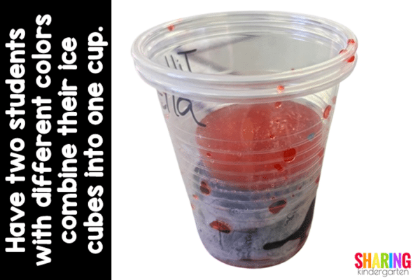 Ice Cube Science Experiments With the Water Cycle - Sharing Kindergarten