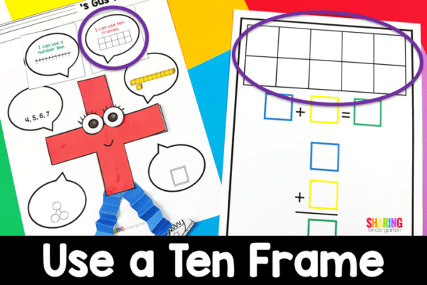Gus the Plus Anchor Charts and More to Intro Addition - Sharing ...