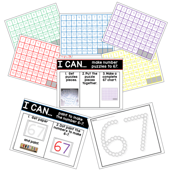 Six Seven Activities for Kindergarten 67 Activities - Sharing Kindergarten